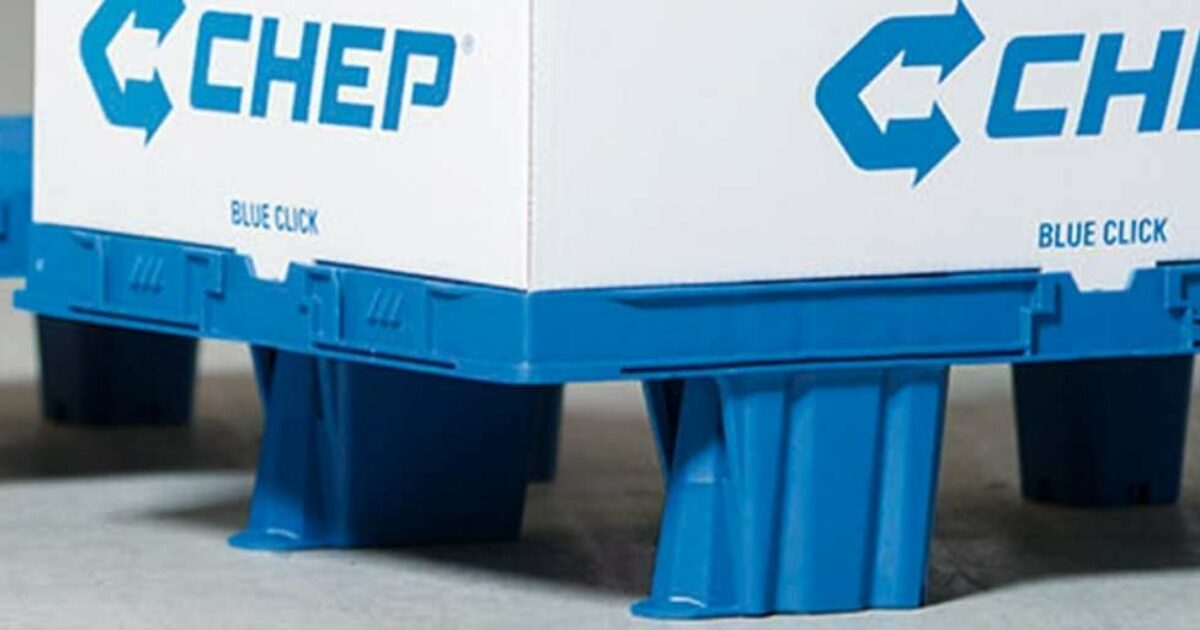 Blue Click-pallets van Chep zijn lichter en duurzamer | Change Inc.