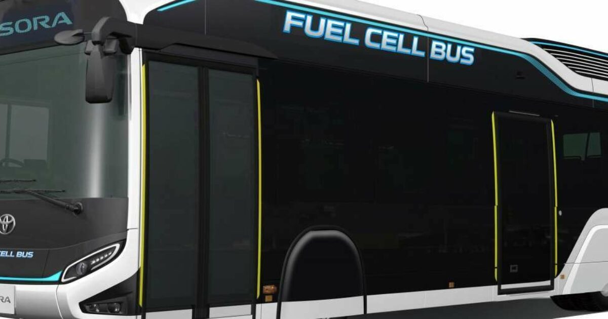 Dit is Toyota’s waterstofbus van de toekomst | Change Inc.