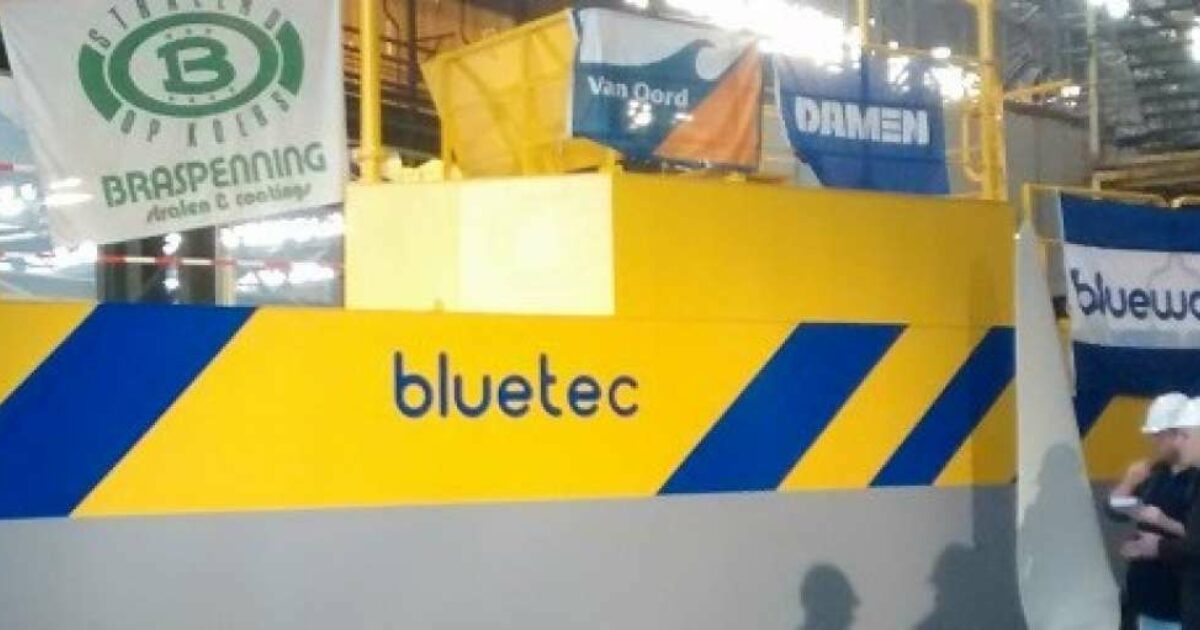 Platform getijdenstroom klaar voor installatie bij Texel | Change Inc.