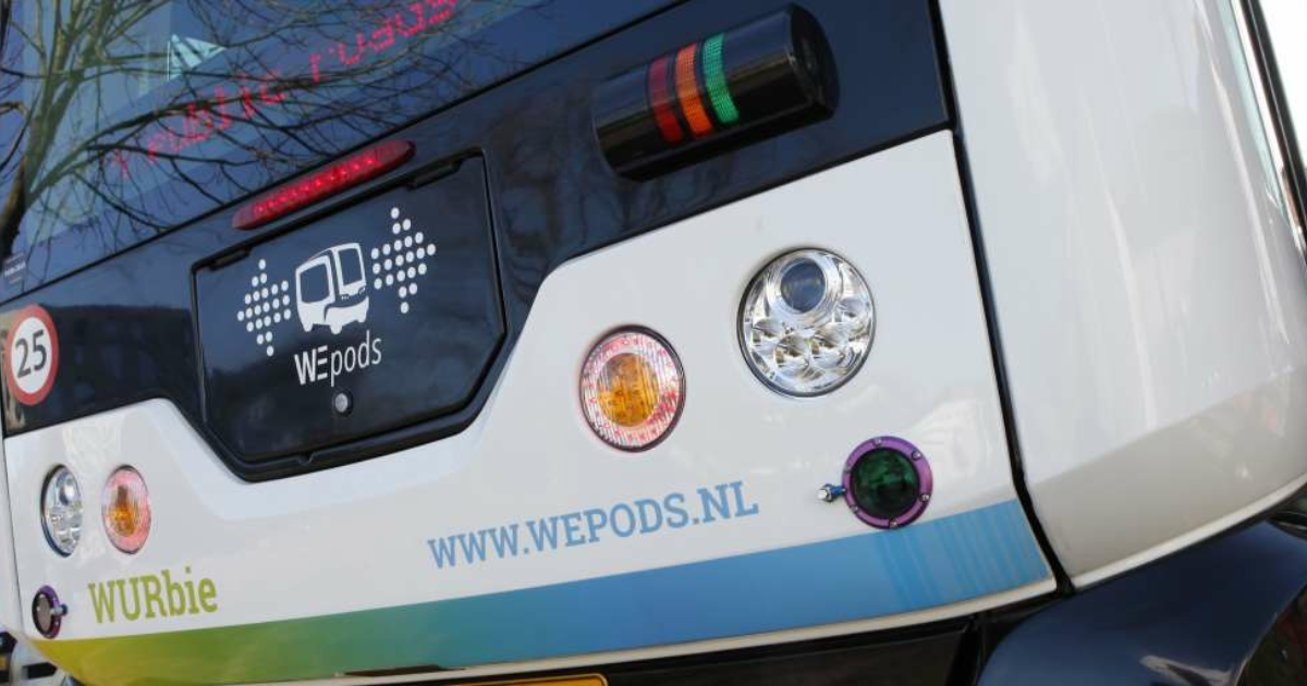 Autonome WEpod gaat ook in Friesland de weg op | Change Inc.