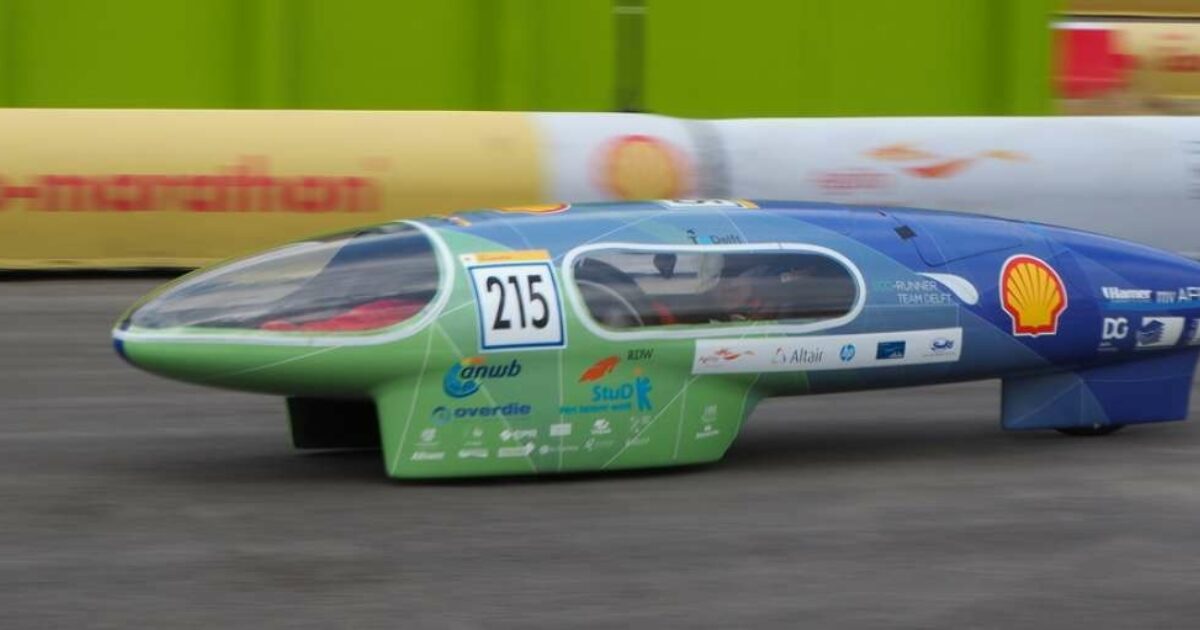 Delfste studenten bouwen superzuinige waterstofauto | Change Inc.