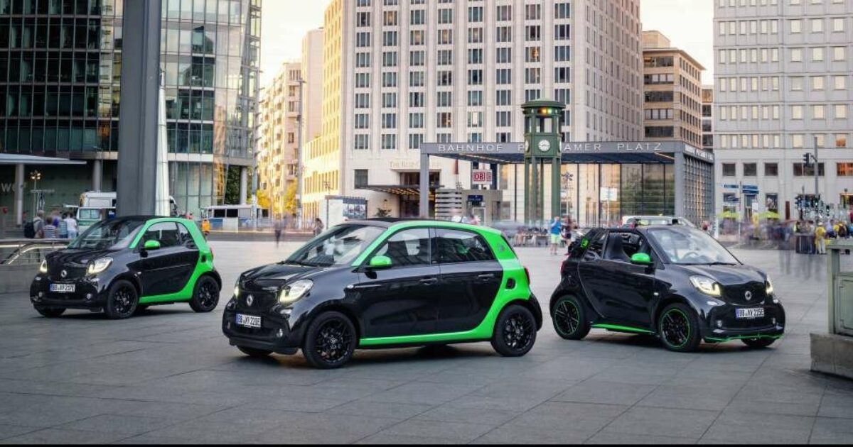 Alle Smart-modellen worden elektrisch | Change Inc.